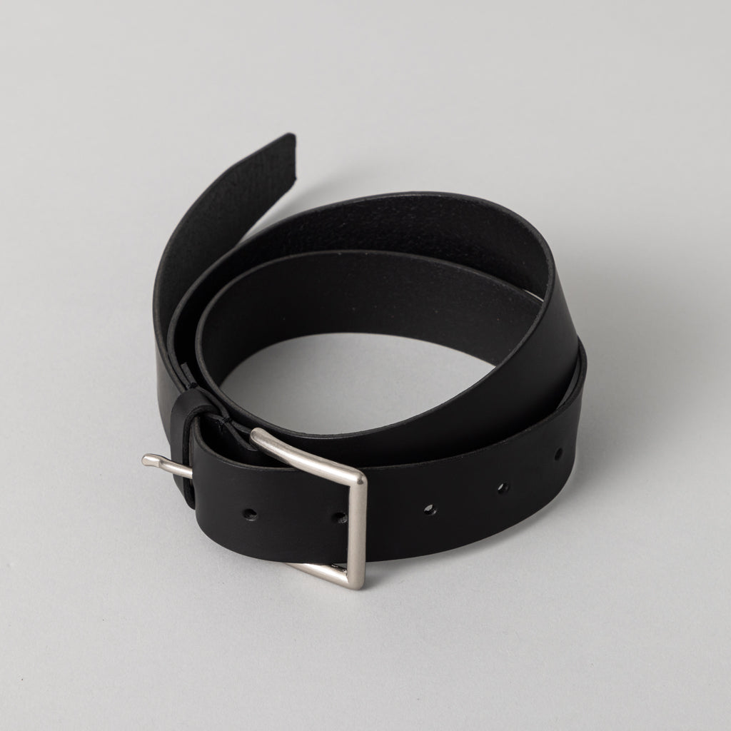 レザースクエアベルト Square Belt 黒 – kuros.style